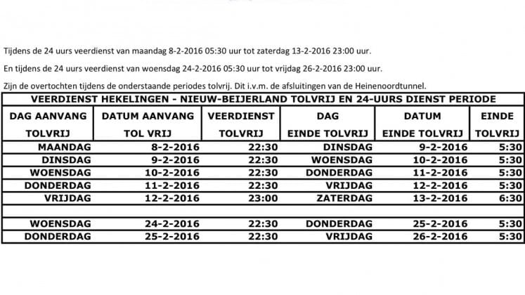 Deze week weer nacht afsluitingen van de Heinenoordtunnel op de A29 ... Deze week weer nacht afsluitingen van de Heinenoordtunnel op de A29 ...