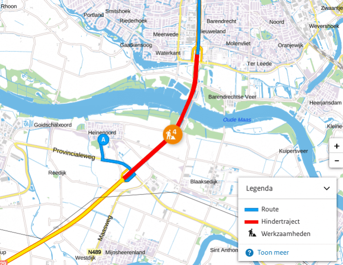 Let op: Deze week is de Heinenoordtunnel op de A29 2 nachten dicht ... Let op: Deze week is de Heinenoordtunnel op de A29 2 nachten dicht ...