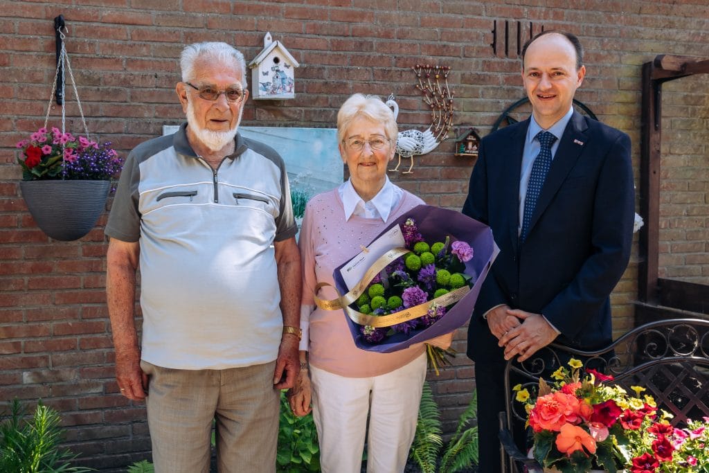 Felicitaties voor diamanten echtpaar Van Twist-Reedijk uit ‘s ...