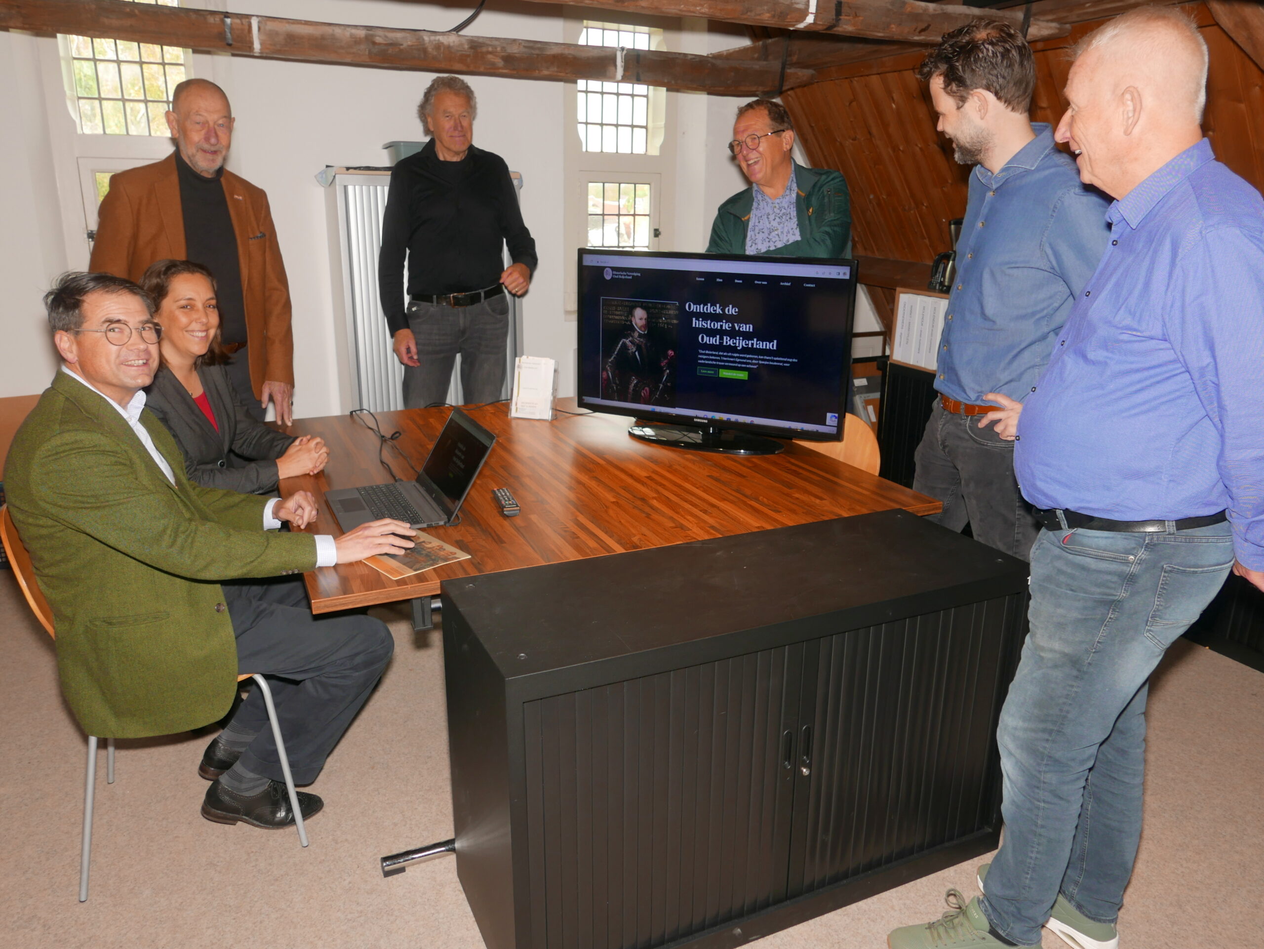 Nieuwe website voor de Historische Vereniging Oud-Beijerland - Hoeksche Waard Nieuws