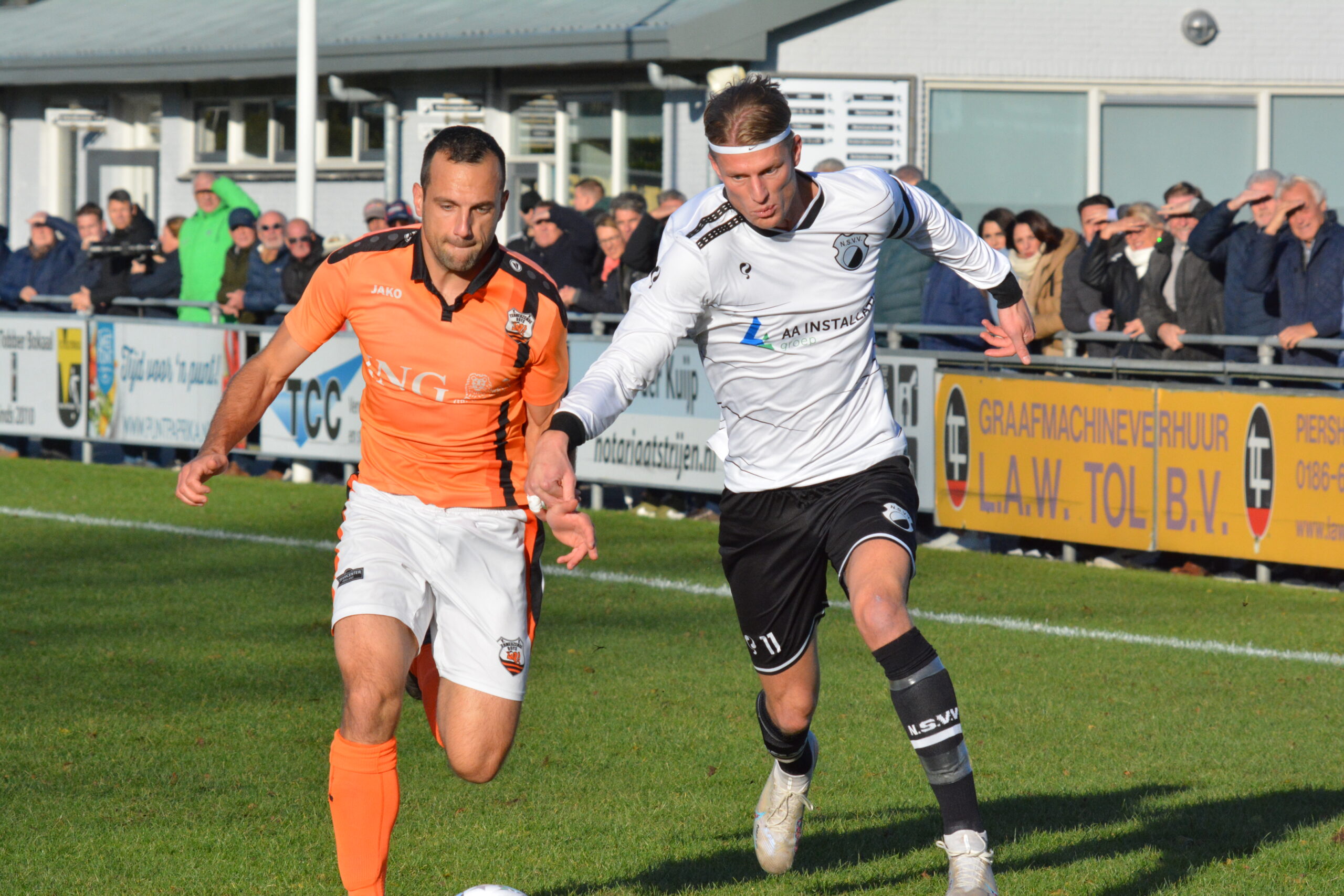 NSVV wint in blessuretijd van Terneuzense Boys - Hoeksche Waard Nieuws