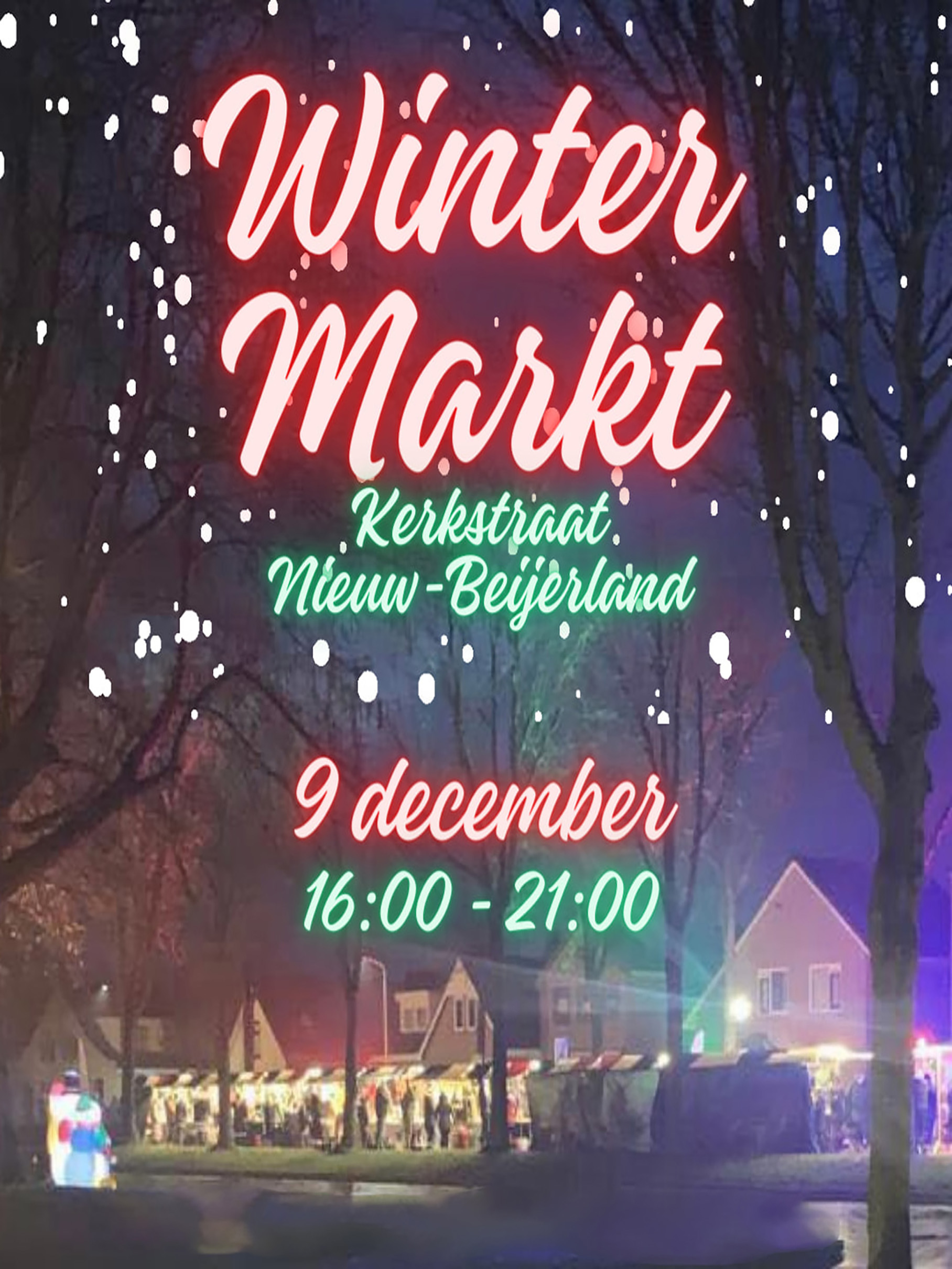 Wintermarkt in Nieuw-Beijerland - Hoeksche Waard Nieuws