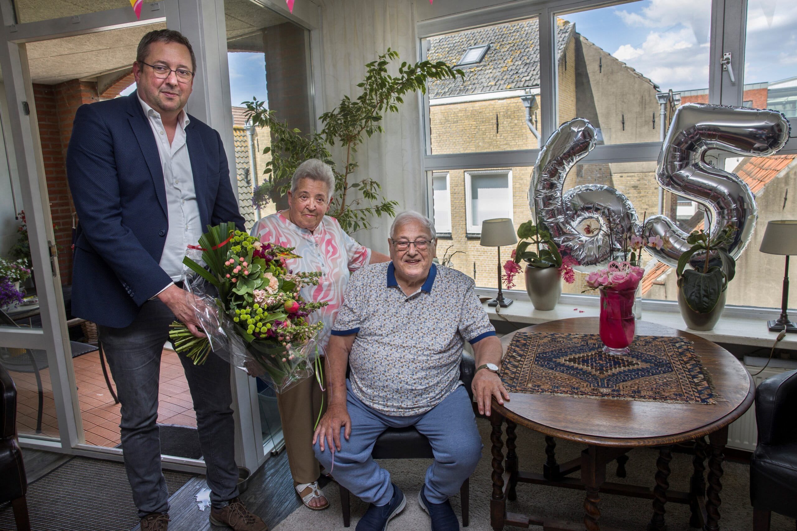 Echtpaar Geesing-Damen uit Oud-Beijerland 65 jaar getrouwd - Hoeksch ...