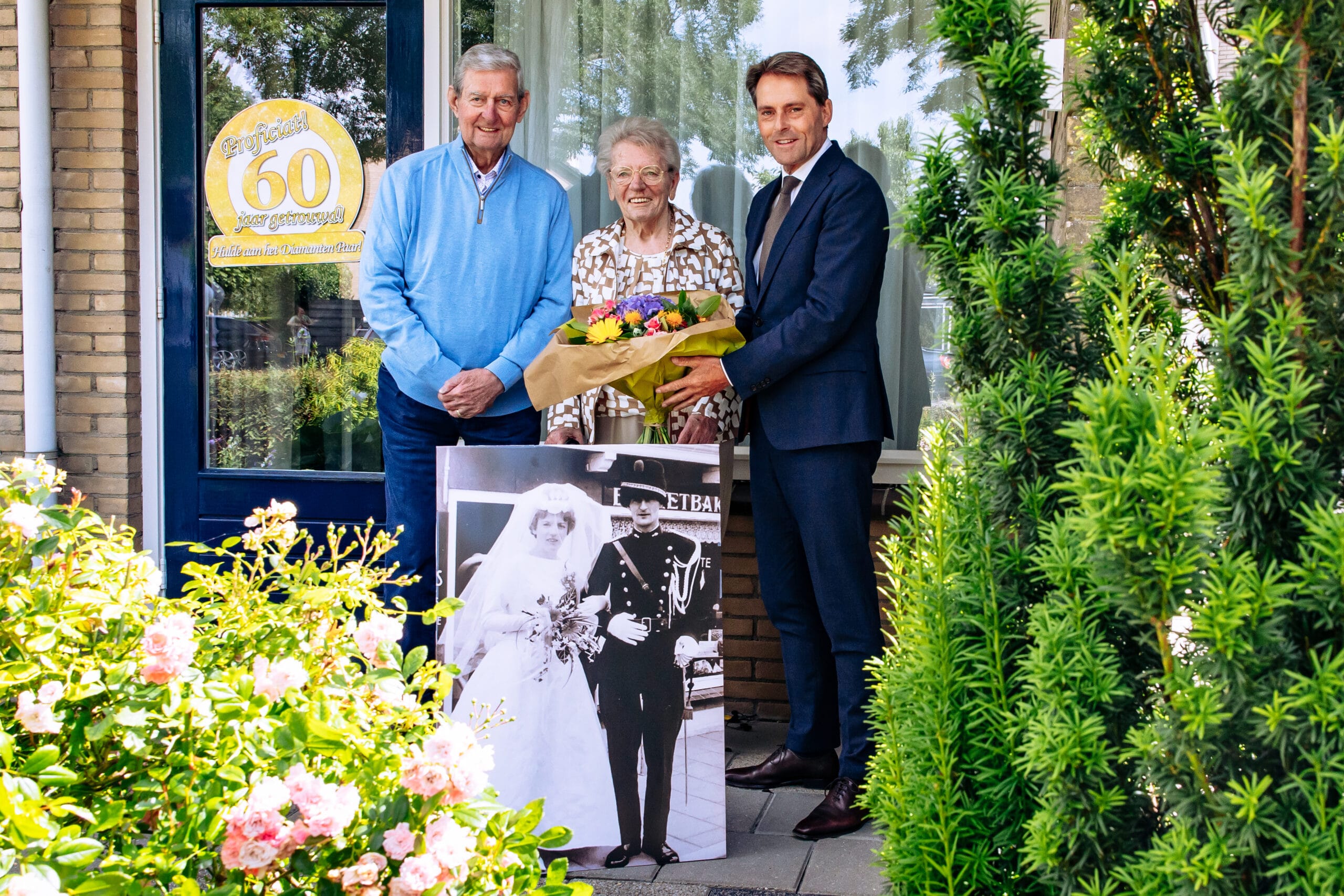 Echtpaar Zwijgers-Terdu uit Klaaswaal viert diamanten jubileum ...