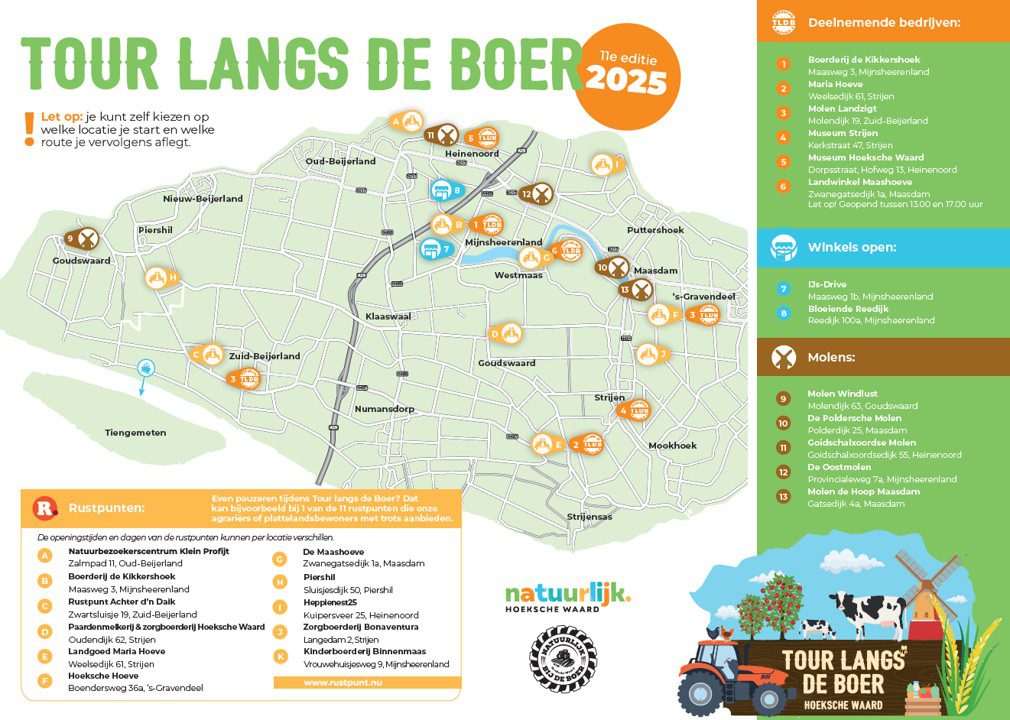 Tour langs de Boer: het leukste dagje uit in de Hoeksche Waard op Hemelvaartsdag - Hoeksche ...