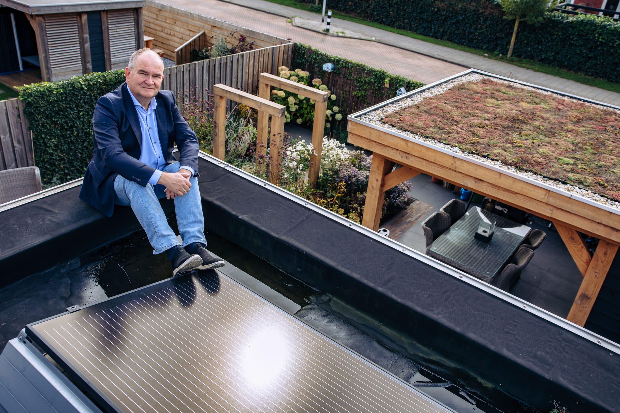 Ben Smit maakt zijn woning en tuin in kleine stapjes steeds duurzamer ...