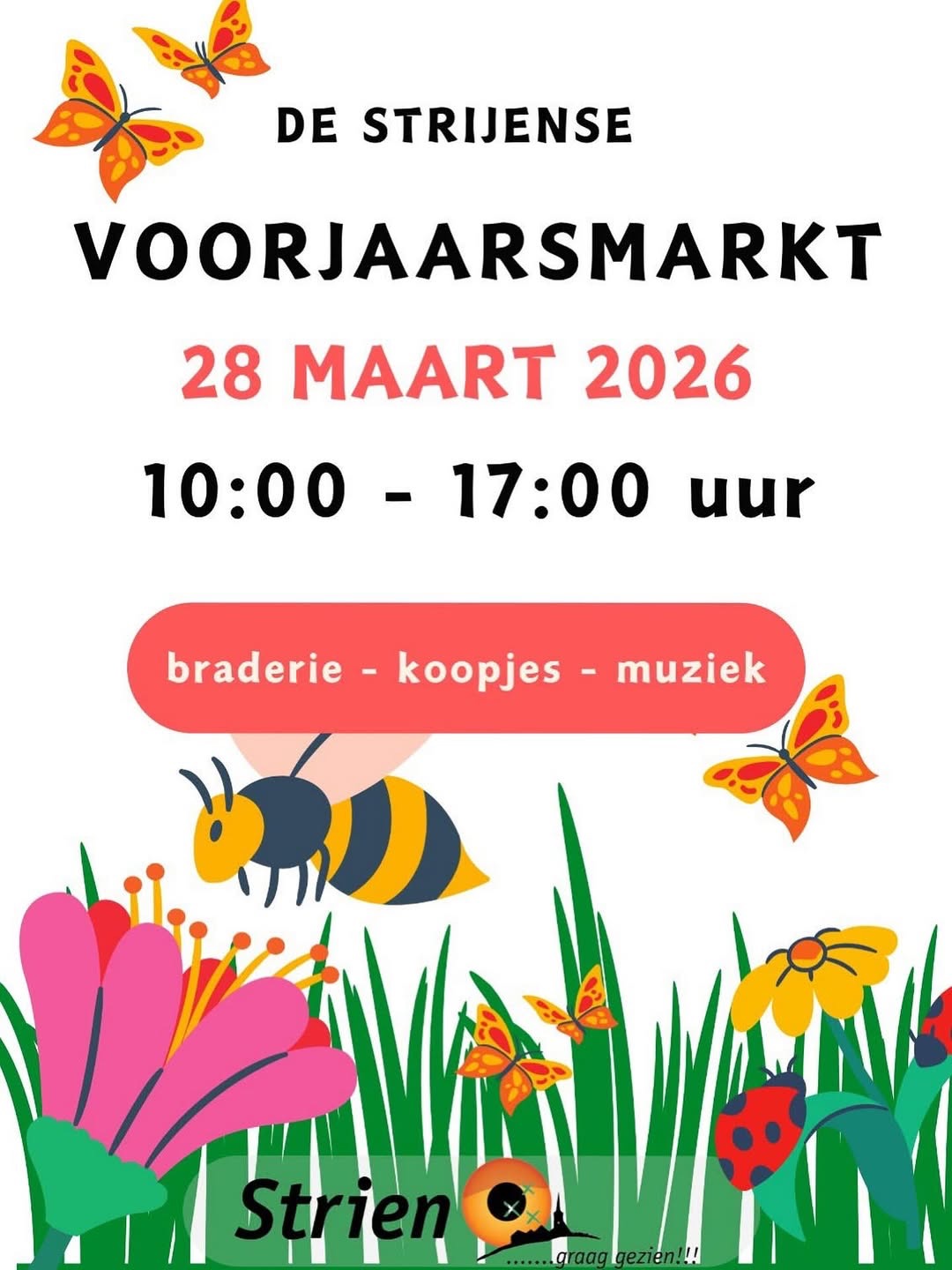 Strijen zet de bloemetjes buiten: Voorjaarsmarkt in Strijen - Hoeksch ...